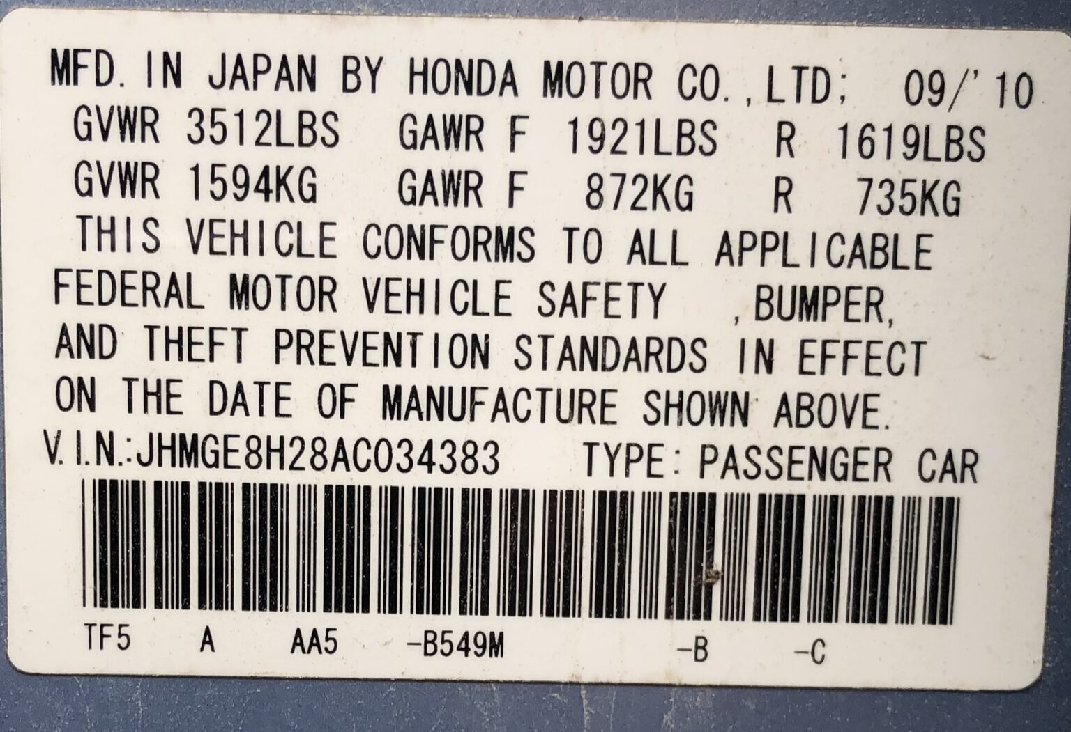 Get Toyota Letter of Compliance. Import a Car from Canada to USA