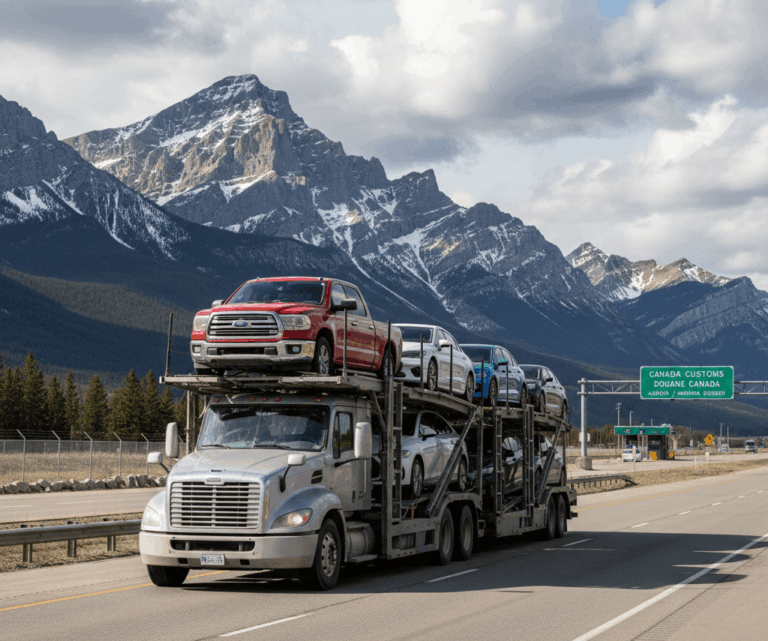 Ship a Car to/from Alberta & USA | Calgary & Edmonton