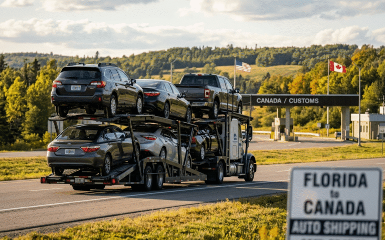 Shipping Cost From Florida to Canada - US Canada Auto Transport